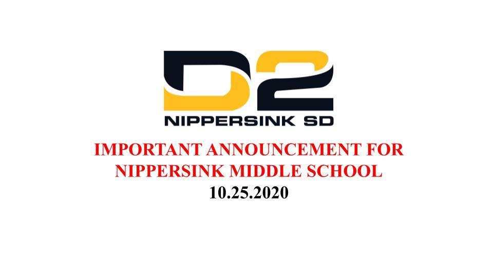 NMS Return to Fully Remote on 10-26-2020 | Spring Grove Elementary